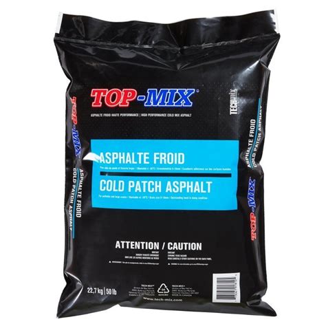 Tech Mix Top Mix Cold Asphalt Patch Jc Smith Inc