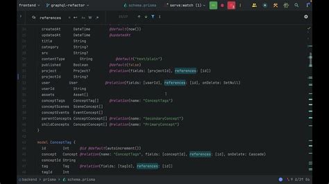 Devlog Coding Updating Prisma Schema Youtube