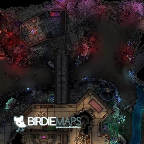 Free Underdark Cave Keep 50x50 Rdungeondraft