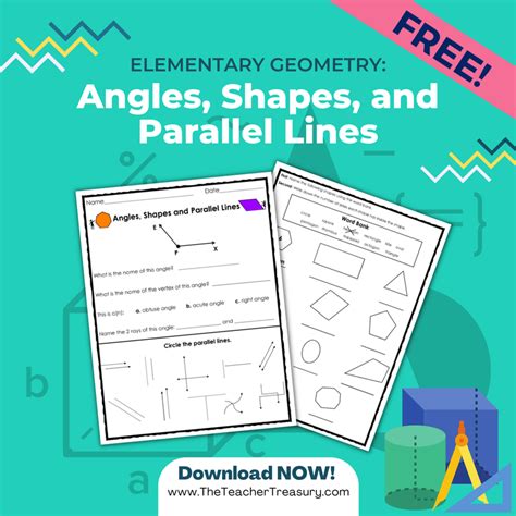Elementary Geometry Worksheet 3d Shapes Worksheets Free And Printable