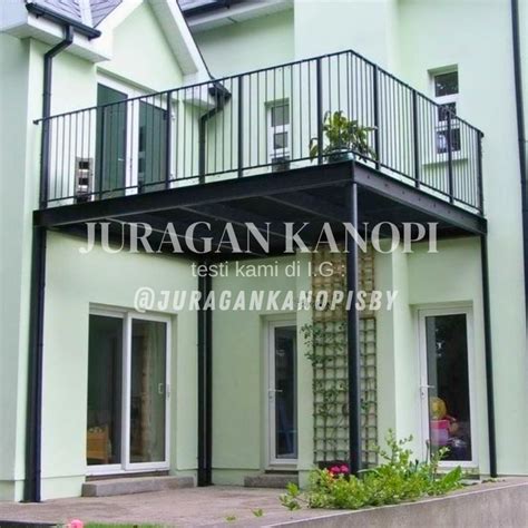Jual Kanopi Balkon Kanopi Dak Besi Mezzanine Outdoor Shopee Indonesia