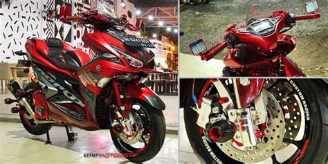 Modifikasi Aerox Hasil Maksimal Modal Aksesori Plug N Play