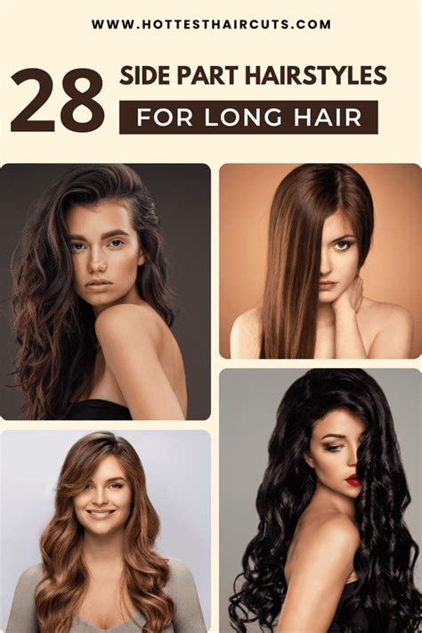 28 Marvelous Side Part Hairstyles For Long Hair Hottest Haircuts