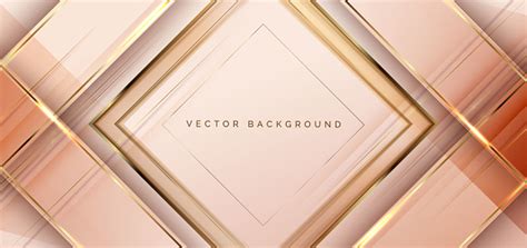 추상 3d 모던 럭셔리 템플릿 소프트 핑크 컬러와 골드 화살표 배경과 골든 글리터 라인 라이트 반짝임 0명에 대한 스톡 벡터