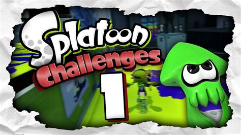 Lets Play Splatoon Challenges Part 1 Keine Kills Youtube