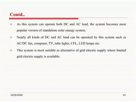 What Is Standalone Solar Electric System Ppt