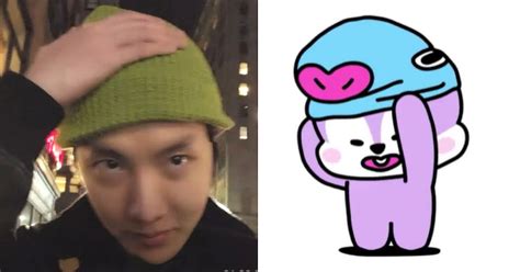 BT21 Officially Changed Mang S Data For The New Unmasked Era Koreaboo