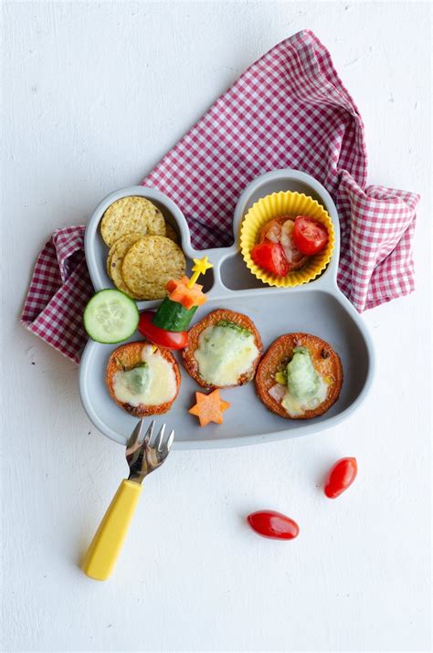 Tiny Chefs Big Flavour Sweet Potato Mini Pizzas Recipe