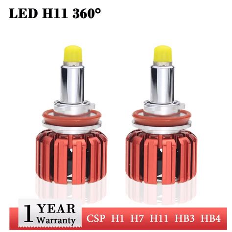 Car Lights Led H11 Headlamps 6000K 12V Kit With Turbo Fan H8 H9 Led Headlights Bulbs For Auto