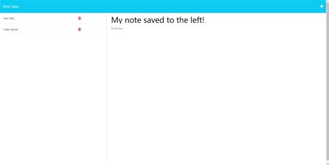 Github Themaddoxj Note Taker