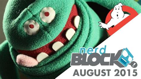 Unboxing August Nerd Block Ghostbusters News