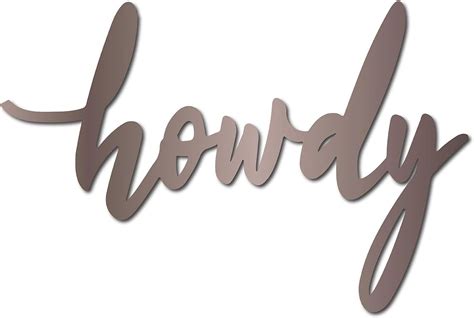 Wooden Letters Cutout Signs Laser Cut Wood Sign Howdy Wooden Diy Crafts