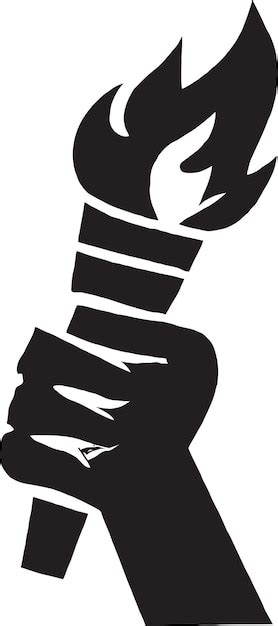 Premium Vector Traditional Torch Vector Illustration