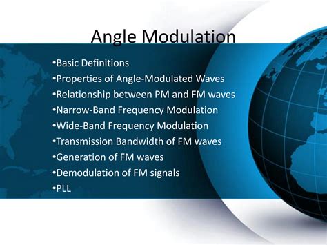 SOLUTION Module 7 Introduction To Phase Modulation In Frequency Modulated FM Systems Studypool