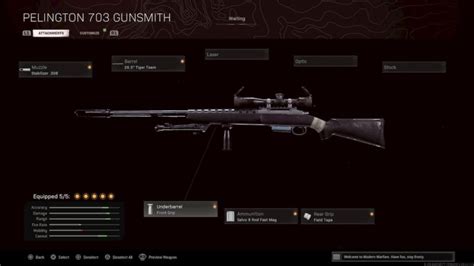 Best Pelington 703 Class Loadouts For Call Of Duty Black Ops Cold War