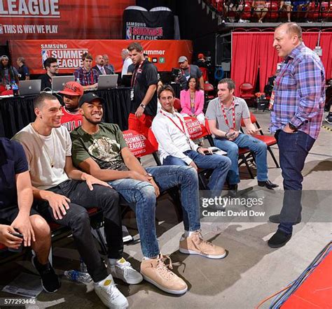 54 Karl Anthony Towns And Tom Thibodeau Photos And High Res Pictures Getty Images