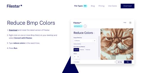 Filestar Reduce Bmp Colors