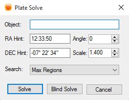 Plate Solving