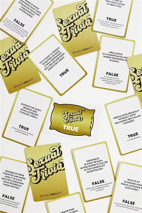 Sexual Trivia Board Game Urban Outfitters Uk
