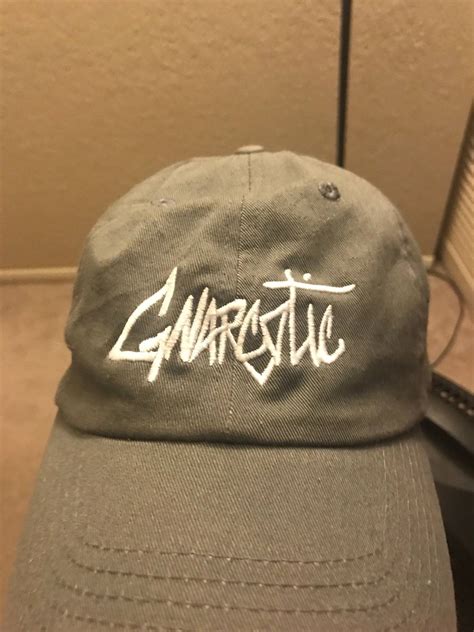 Gnarcotic Gnarcotic Logo Hat Grey Grailed