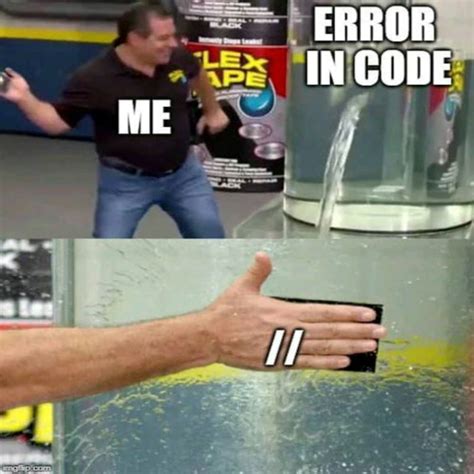 Programmer Humor Error In Codes Are Headaches