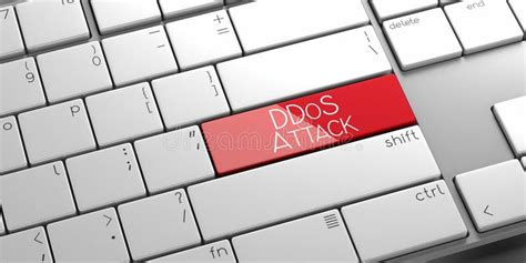 Ddos Attack Hacker Bomb Denial Of Service Vector Stock Illustration