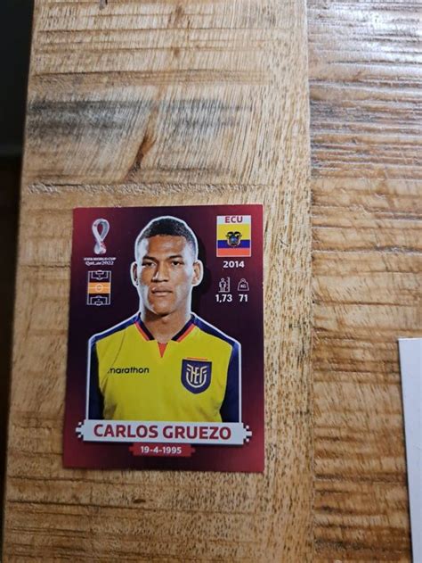 WM 2022 QATAR ECU 13 CARLOS GRUEZO PANINI Kaufen Auf Ricardo
