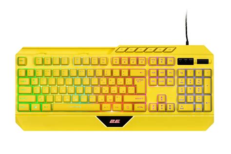 2e Gaming Keyboard Kg315 Rgb Yellow 2e Gaming
