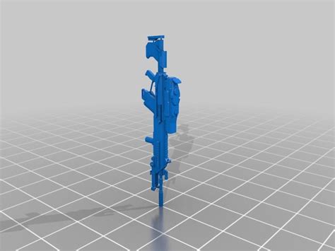 Obj 文件 Apex Legends 带金色瞄准镜的长弓 🧞‍♂️ ・可下载 3d 打印模型・cults