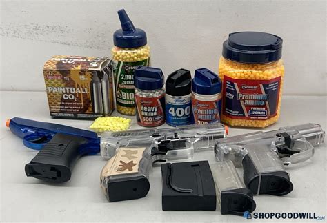 Crosman Copperhead And Walthers Lot Of Bb And Pellet Gun Ammo