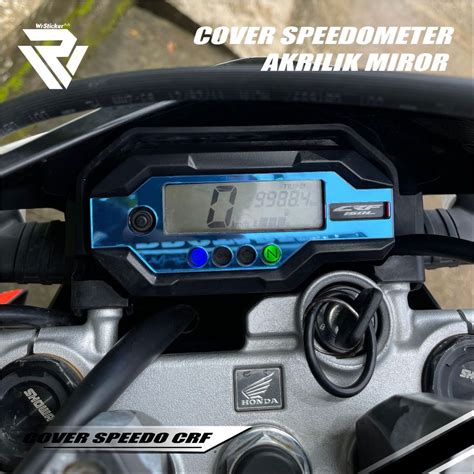 Jual Speedometer Crf Akrilik Mirror Cover Speedometer Honda Crf 150l Shopee Indonesia
