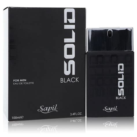 Sapil Solid Black Cologne For Men By Sapil