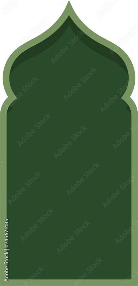 Traditional Islamic Arch Vector Adobe Stock