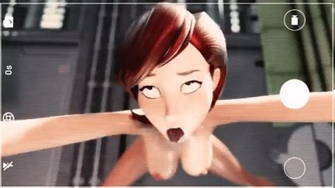 Rule 34 3d Ahe Gao Animated Bouncing Breasts Breasts Brown Eyes Brown