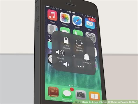 How To Lock IPhone Without A Power Button Steps With Pictures