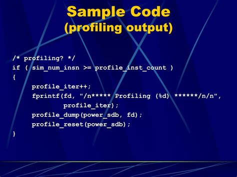Ppt Power Profiling Using Sim Panalyzer Powerpoint Presentation Free