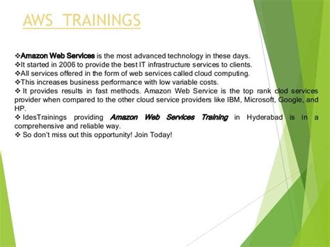 AWS Training New Pptx