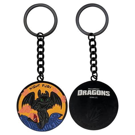 How To Train Your Dragon Night Fury Limited Edition Keyring