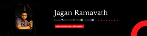 Jagan Ramavath Lead Sales Recruiter Linkedin