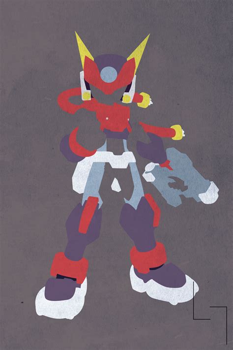 Model Ax Mega Man Art Mega Man Character Sketch