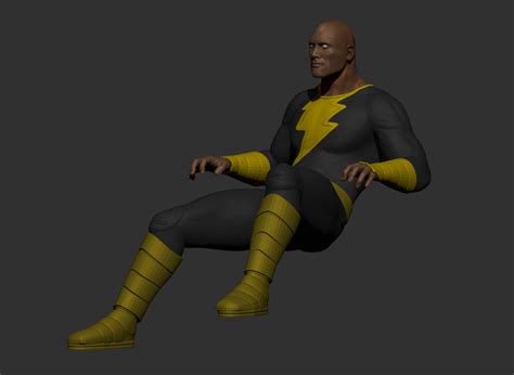 Archivo STL Black AdamModelo de impresión 3D para descargarCults