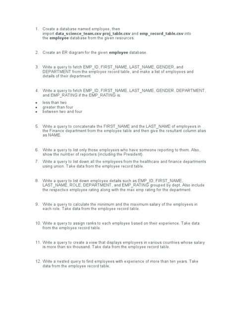 Scienceqtech Employee Performance Mapping Pdf Databases