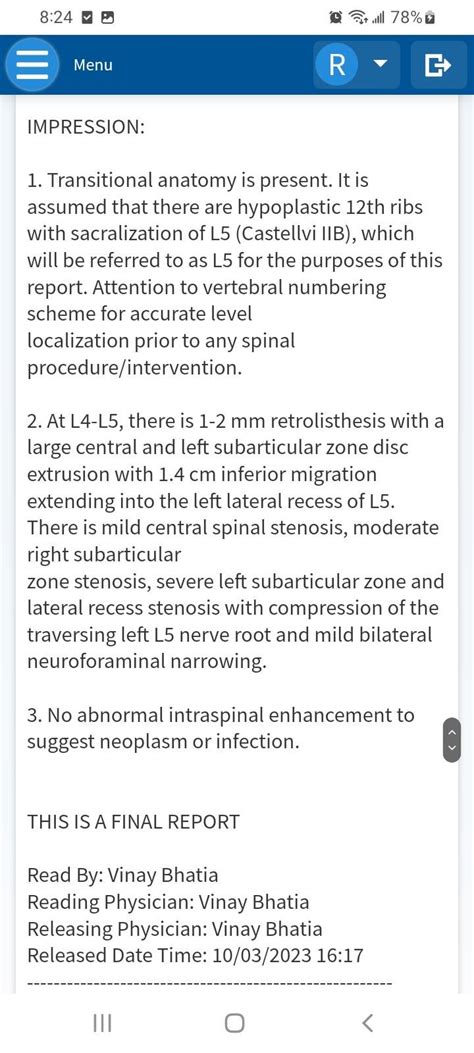 Can Someone Translate R Sciatica