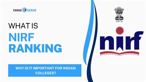 What Is The Nirf Ranking And Why Is It Important For Indian Colleges