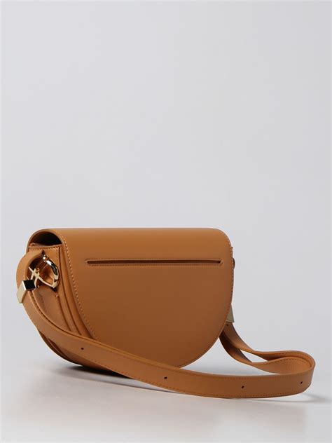 PATOU Bolso de hombro para mujer Marrón Bolso De Hombro Patou