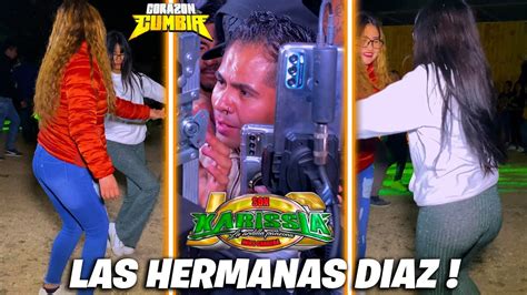 MIRA NADAMAS COMO BAILAN LAS HERMANAS DIAZ UNA CUMBIA DE LAS ANIMAS