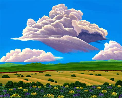Mesa Thunderhead Art Fine Art New Mexico