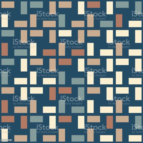 사각형의 추상 기하학적 패턴입니다 원활한 모자이크와 타일 벡터 일러스트레이션 0명에 대한 스톡 벡터 아트 및 기타 이미지 0명 가리기 기하 도형 Istock