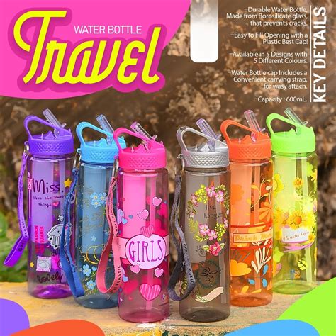 Water Bottle For Girls Water Bottle With Ice Cube Girls Bottle
