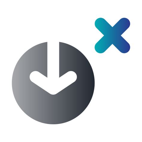 Failed Generic Flat Gradient Icon